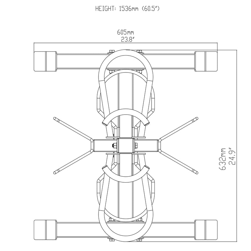Body-Solid Compact Accessory Tower GAR50 – Bodytrading.com